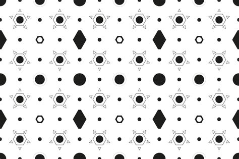 Premium Vector Repeatable Abstract Geometric Pattern Simple Shapes Continuous Pattern