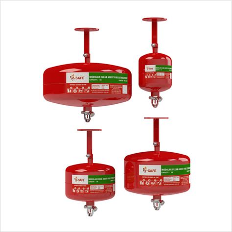 Modular Clean Agent Fire Extinguisher Stored Pressure Type Fire Extinguishers Varia
