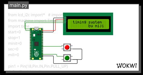 Timing System Wokwi Esp32 Stm32 Arduino Simulator