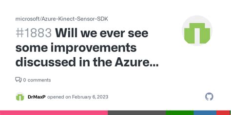 will we ever see some improvements discussed in the azure depth platform blogs · issue 1883