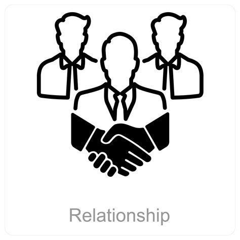 Relationship And Unity Icon Concept 44597655 Vector Art At Vecteezy