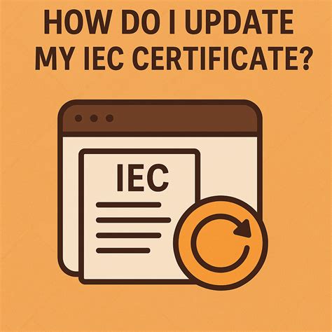 How Do I Update My IEC Certificate JPARKS INDIA PVT LTD