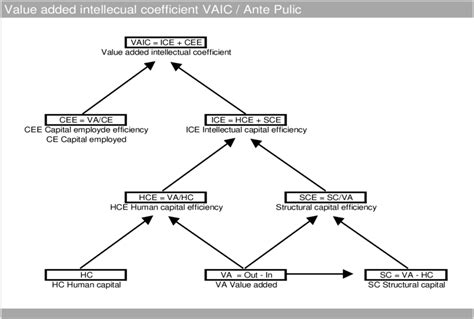 Construction Of The Value Added Intellectual Coefficient Vaic Download Scientific Diagram