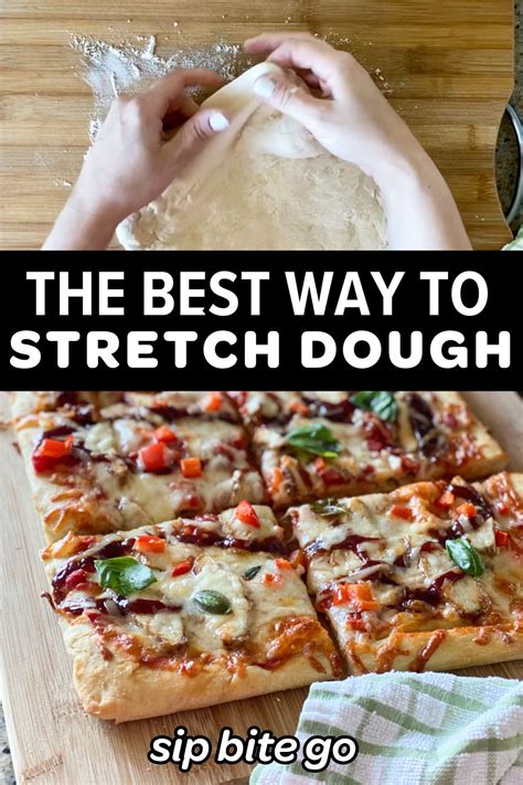 Stretching Pizza Dough By Hand Video Sip Bite Go