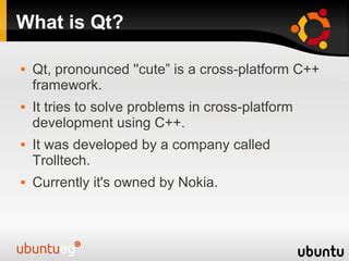 Qt Introduction PPT
