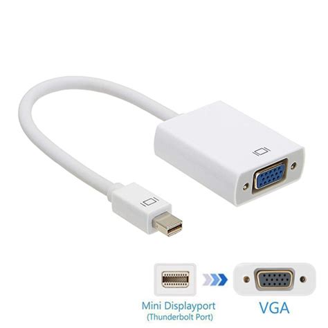 Mini DisplayPort To VGA Converter Adapter Ido Lk