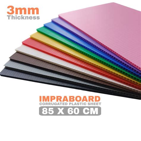 Jual Infraboard Impraboard 3mm A1 85 X 60 Cm 85x60 Cm 60x85 Cm Pp Board Art Board Karton