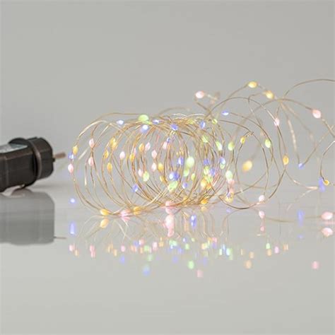 ΣΕΙΡΑ 100 ΜΙΝΙ Led 11 ΠΡΟΓΡΑΜΜΑΤΑ ΜΕ ΜΕΤΑΣΧΗΜΑΤΙΣΤΗ Opal ΚΑΙ ΘΕΡΜΟ ΛΕΥΚΟ Led ΙΡ44 Magic Christmas