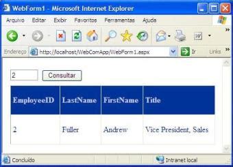 COM Services Em ASP NET DevMedia