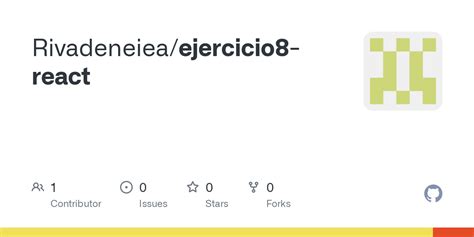 Github Rivadeneiea Ejercicio React