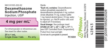 Dexamethasone Sodium Phosphate Package Insert