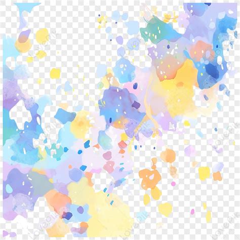 수채화 스플래시 배경더러운파란색색깔 Png 일러스트 무료 다운로드 Lovepik