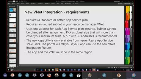 vnet integration for azure app service youtube