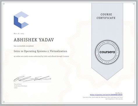 Abhishek Yadav On Linkedin Csebennett Coursera