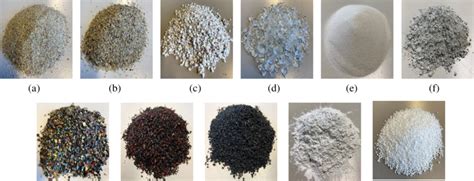 Granular Materials Used For Experimental Investigation A Sand Fine