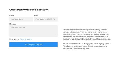 Fill In The Form Fields Website Template By Nicepage