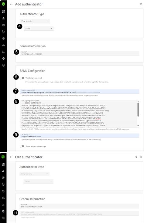 configure the pingone saml authenticator for enhanced authentication