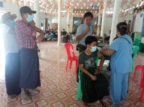 ရွှေပြည်သာမြို့နယ်တွင် အသက် ၁၈ နှစ်အထက် ပြည်သူများအား ကိုဗစ် ၁၉ ရောဂါ ကာကွယ်ဆေး Russia