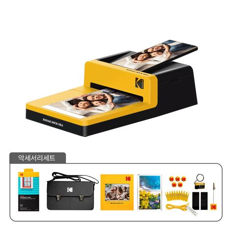 코닥 도크 Era D600악세사리 번들 휴대용 포토프린터 사진인화기 폴라로이드카메라 감도 깊은 취향 셀렉트샵 29cm