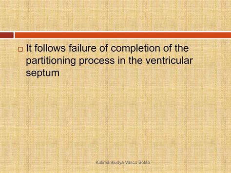 Ventricular Septal Defectppt