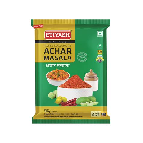 Achar Masala 200g Etiyash Spices