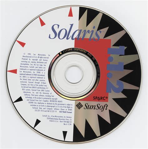 Solaris Version 1 1 2 Sun Microsystems 1994 Free Download Borrow And Streaming Internet