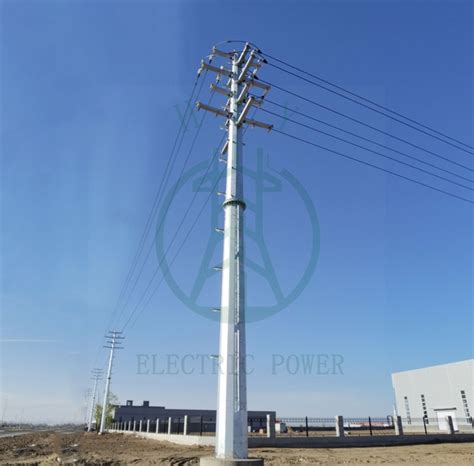Hty Factory Oem Low Voltage Overhead Line Power Transmission Steel