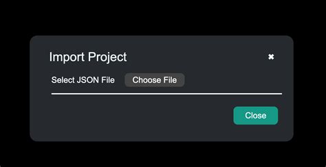 Redundant Close Button For Import Project · Issue 140 · Certifaiai