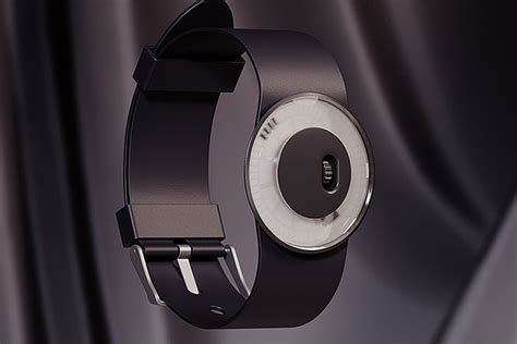 Minimal Analog Watch With Dash Time Telling