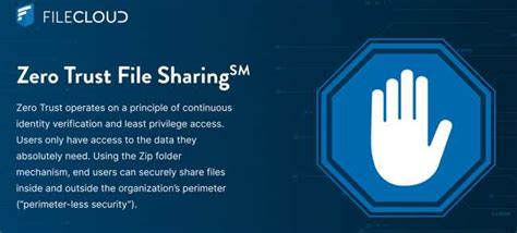 Filecloud Adds Zero Trust File Sharing To Provide Another Layer Of