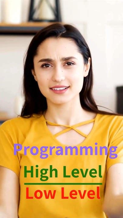 High Level Vs Low Level Programming Hindi Shorts Coding Programming