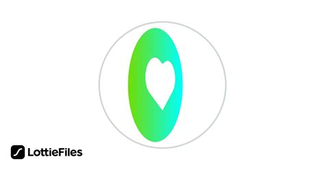 Free Love Gradient Color 3d Icon Rotation Lottie Json Animation Animation By Tinymotion