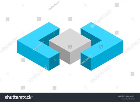 Angle Brackets D Icon Cubical Programming Stock Vector Royalty Free Shutterstock