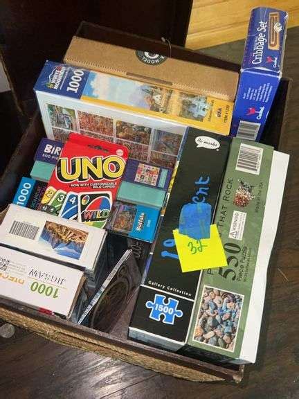Assorted Puzzles Auction Ohio