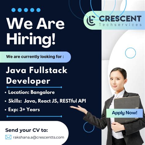 crescent techservices on linkedin hiring javadeveloper