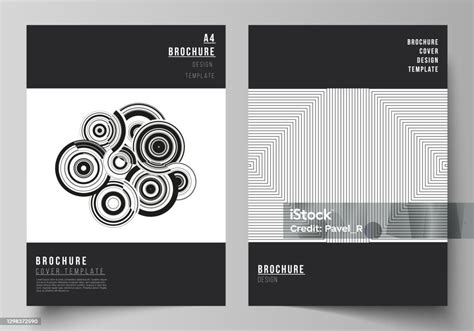 A4 형식 의 벡터 레이아웃 현대 커버 모형 브로셔 잡지 전단지 소책자 보고서 디자인 템플릿 다이나믹 컴포지션을 갖춘 미니멀리즘 플랫 스타일의 트렌디한 기하학적 추상적 배경