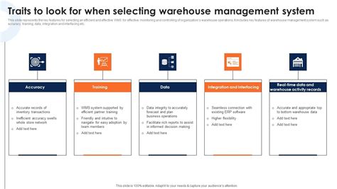 Traits To Look For When Selecting Warehouse Management System Deploying Eco