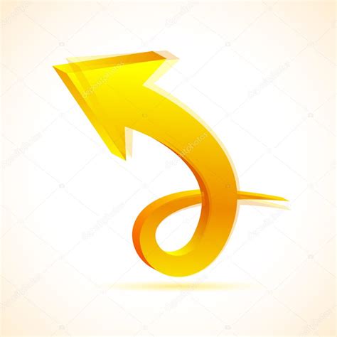 Twisted Arrow — Stock Vector © Vectomart 5154274