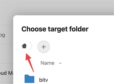 [bitv] 9 1 1 1a 3 1 modal dialog choose target folder the home button lacks an alternative