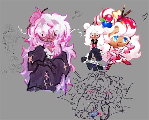 Parfait Cookie X Licorice Cookie Cookie Run Фэнтези рисунки Рисунки