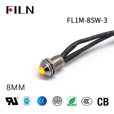 120V Panel Mount Indicator Light Cheap And Good Quality 8MM 120v Indicator Light