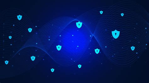 Cyber Security Shield Lock For Internet Privacy Cyber Protection And Personal Data Security