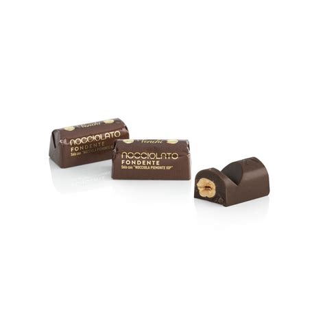 Venchi Dark Chocolate Dark Hazelnut Ingot Venchi Fine Italian Chocolate