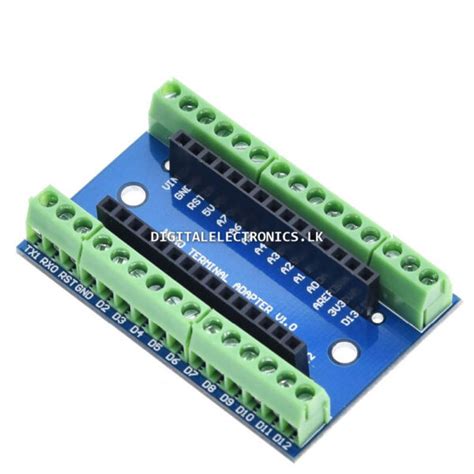 Arduino Nano Expansion Board Digitalelectronics Lk