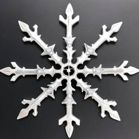 Snowflake Shuriken By Gronhatchat On Deviantart