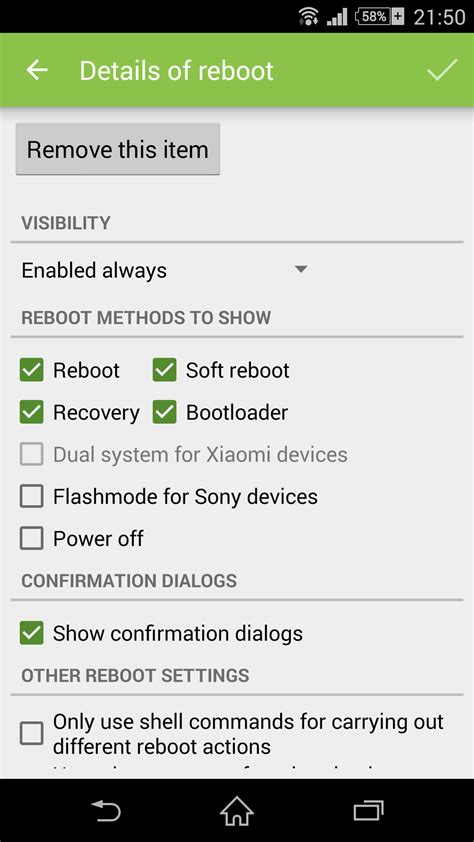 How To Customize Android S Power Off Menu With More Options