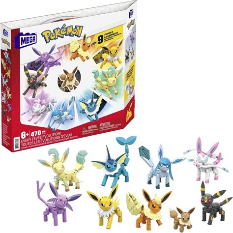 Test Mega Pokémon Coffret Évoli évolution Et Ses 9 Figurines