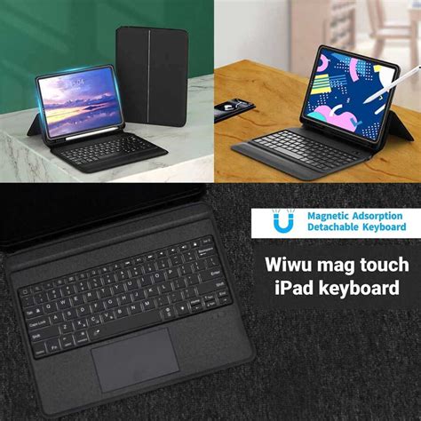 Wiwu Mag Touch Keyboard Case For Ipad