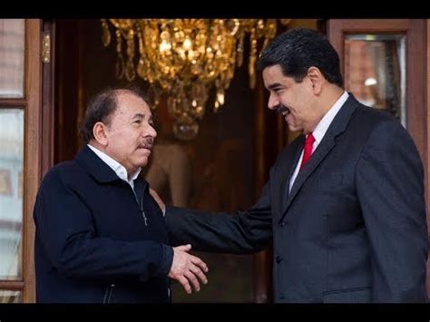 Daniel Ortega Le Reitera Su Lealtad A Nicolás Maduro Youtube