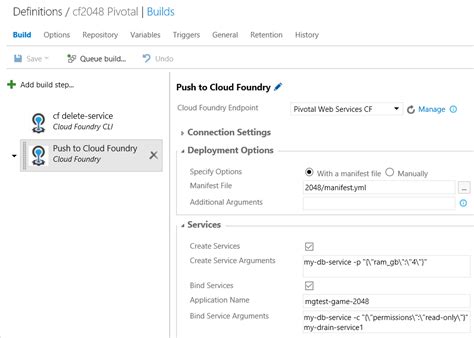 Cloud Foundry Visual Studio Marketplace